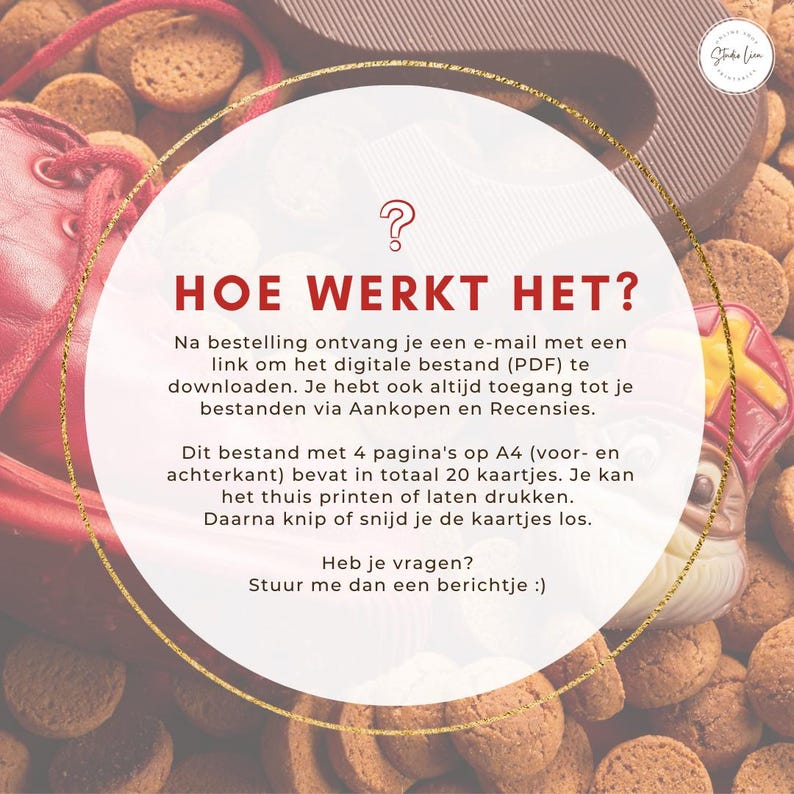 Sinterklaas 30 seconden • 20 kaartjes! • Nederlands (NL) • Afdrukbaar ...