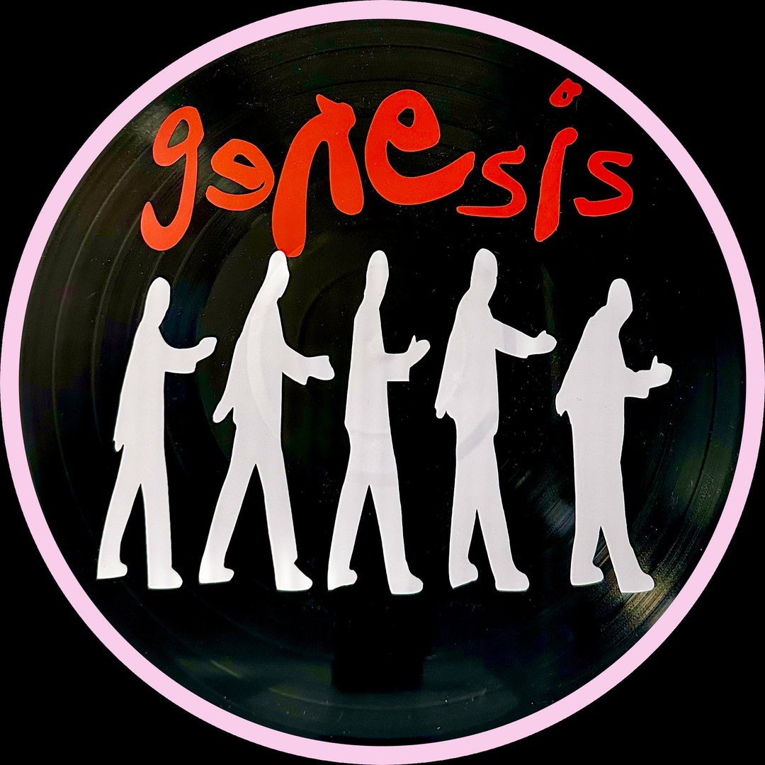 Genesis / Phil Collins Themed Vinyl Record Art Created on A Random ...