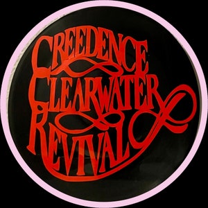 Creedence Clearwater Revival - CCR Themed Vinyl Record Wall Art Created ...