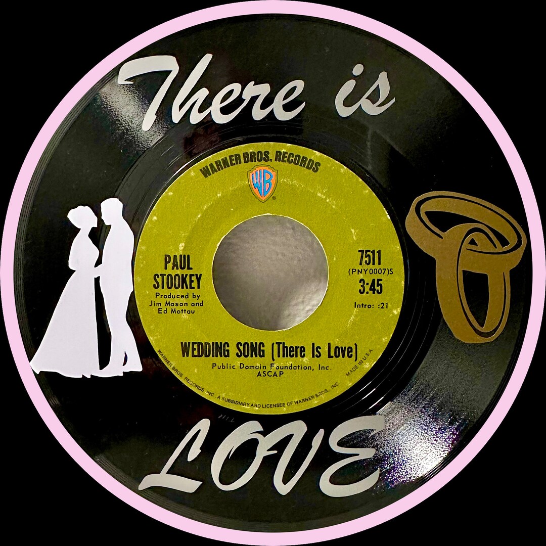 Paul Stookey / Wedding Song / There is Love Themed Wall Art Created on ...