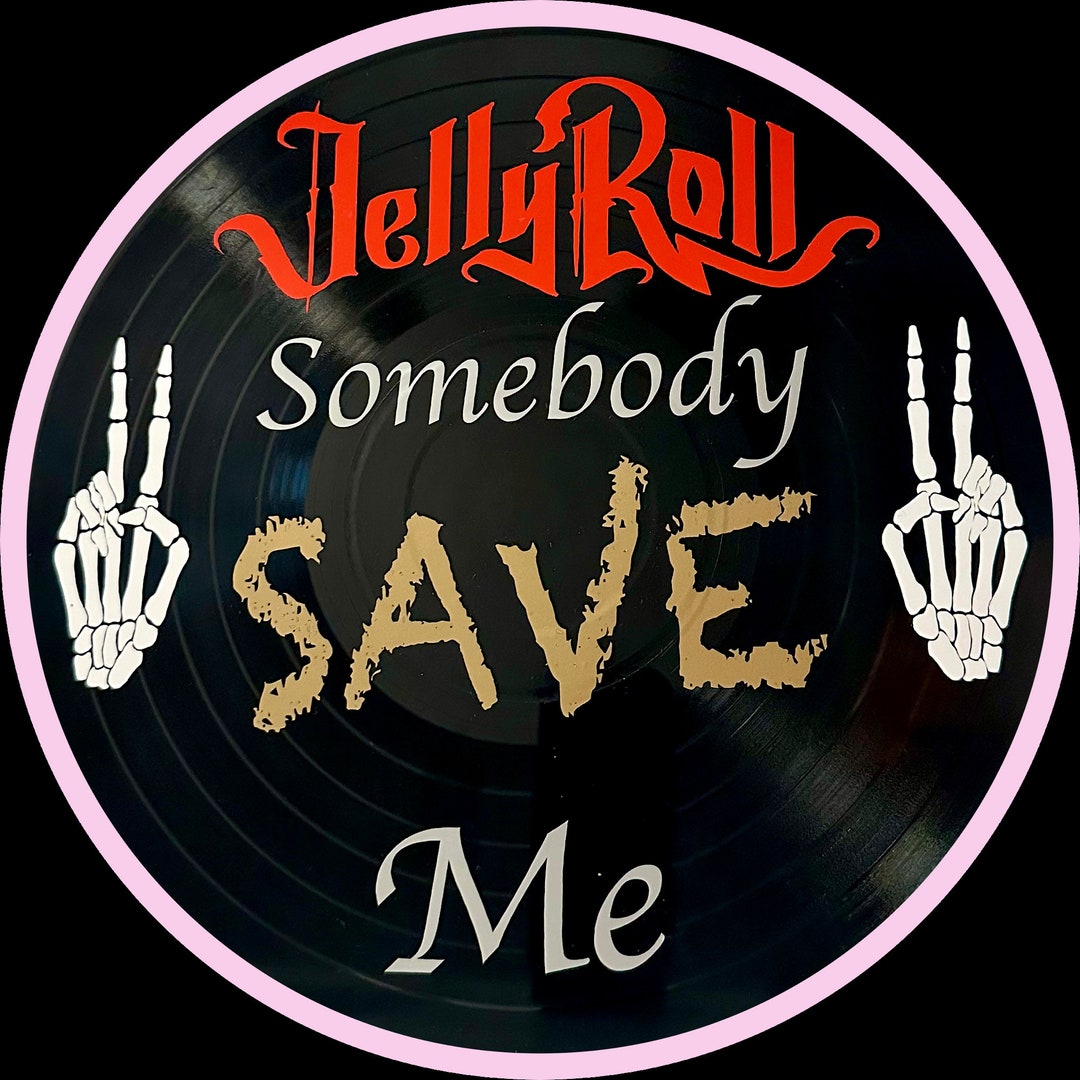 Jelly Roll / Save Me Themed Vinyl Record Art Created on A Random ...
