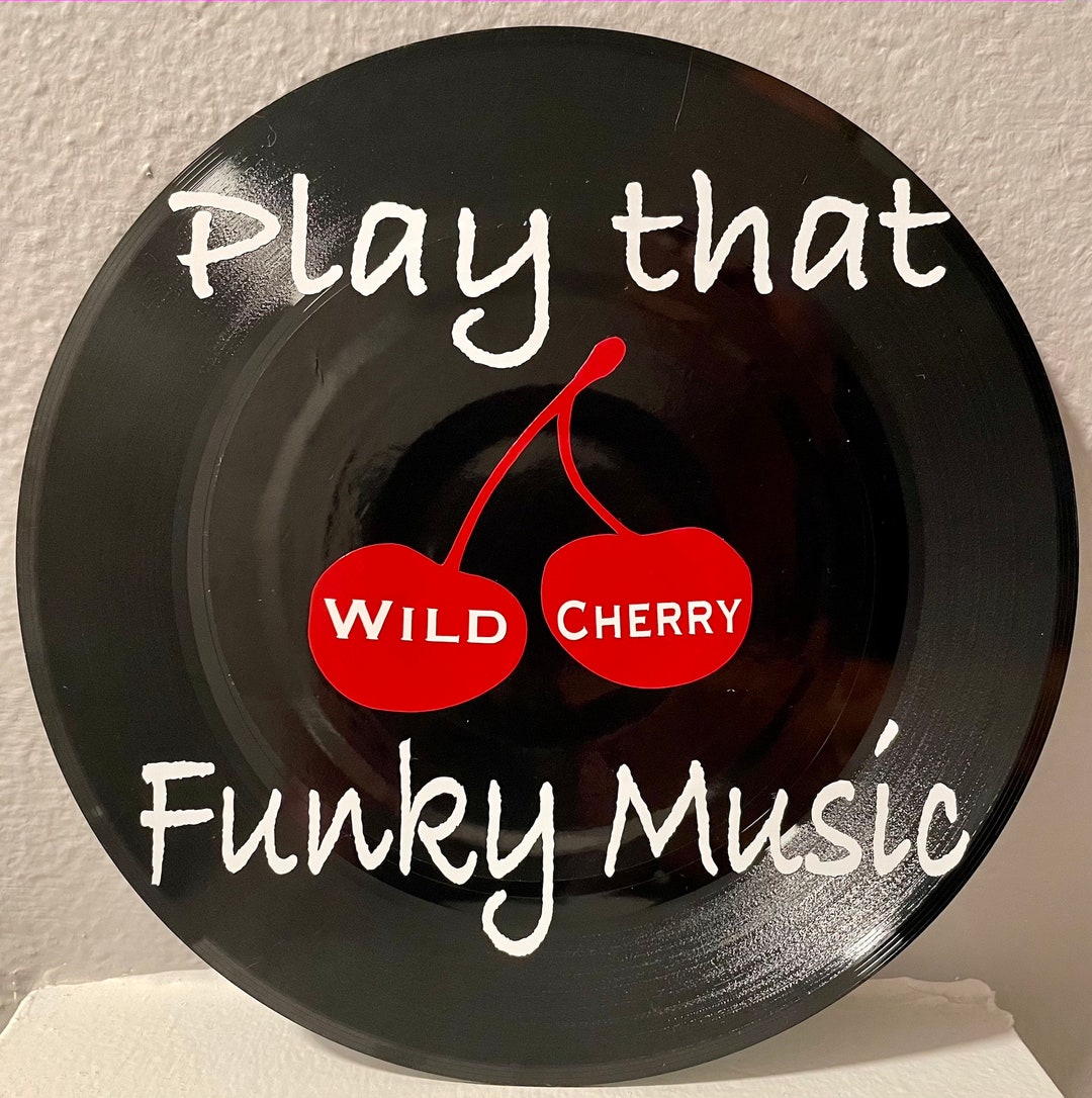 Wild Cherry 'play That Funky Music' Vinyl Record Wall Art - Etsy