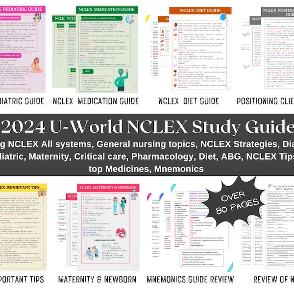 Lpn Study Guide - Etsy