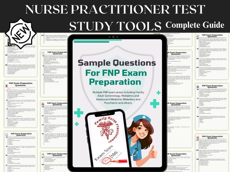 FNP Exam Practice Questions – Nurse Practitioner Study Guide (PDF) - Etsy