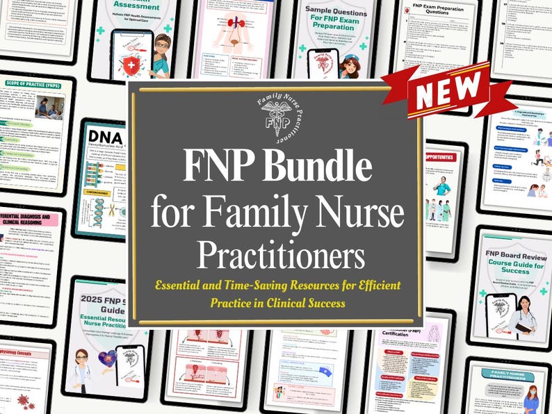 2025 Edition FNP Guide. Fnp Reference Guide, Fnp Exam Review, FNP ...