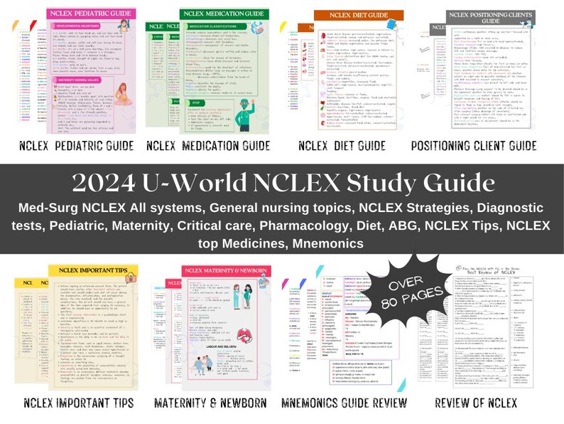 Ultimate Nursing School Notes, Nursing Notes, Nursing Bundle, Nursing ...