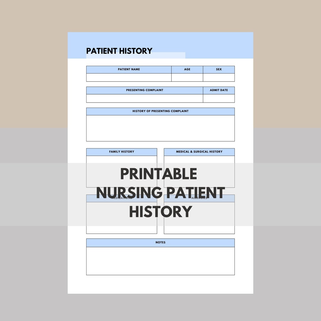 Printable Nursing Patient Report Sheet Nurse Report Sheet Nursing ...