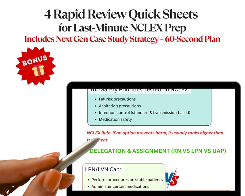 NCLEX Next Gen Study Guide 2026 | Clinical Judgment Bundle With ...
