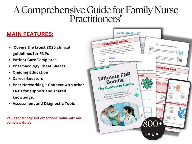 2025 Edition FNP Guide. Fnp Reference Guide, Fnp Exam Review, FNP ...