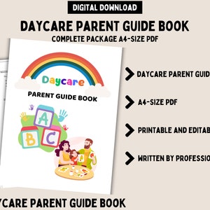 Daycare Forms Bundle, Starter Kit, Childcare Forms, Inhome Daycare ...