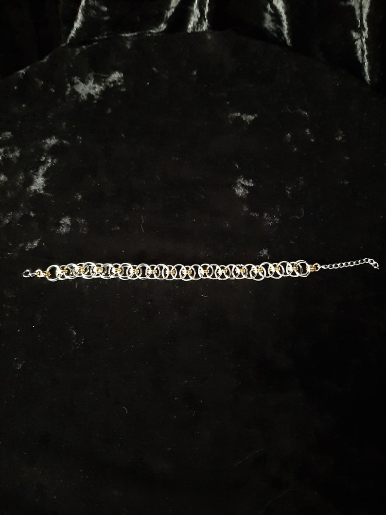 Celtic Helm Chainmail Bracelet in Stainless Steel - Etsy