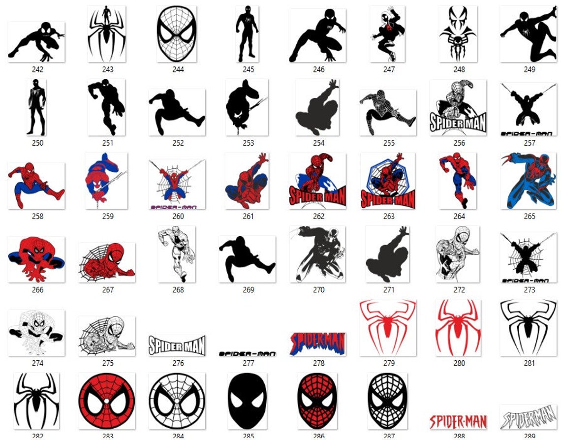 Spiderman,svgpng Bundle , Spider Man Png, Avengers Png, Superhero Png ...