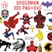 Spiderman,svgpng Bundle , Spider Man Png, Avengers Png, Superhero Png ...
