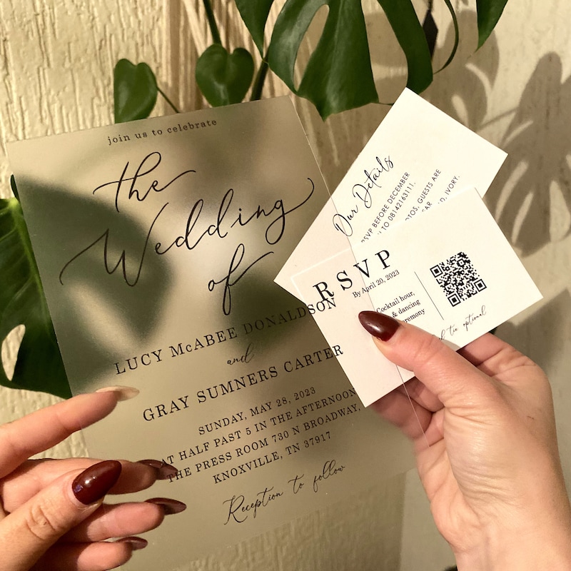 Wedding Invitation Holders - Etsy