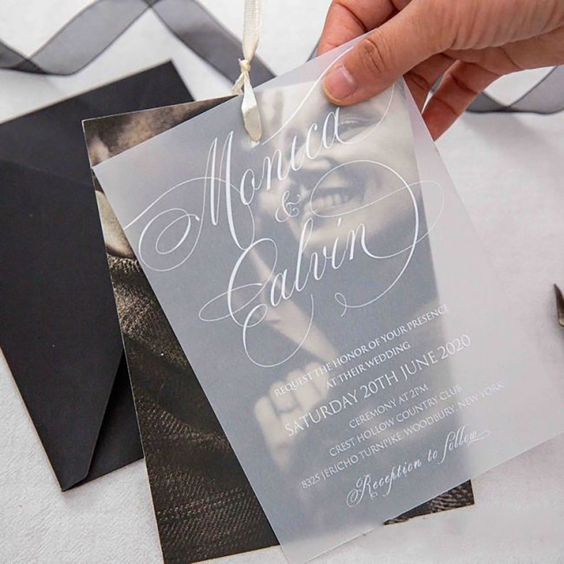 Personlization for You Wedding Invitation Photo Invitations - Etsy