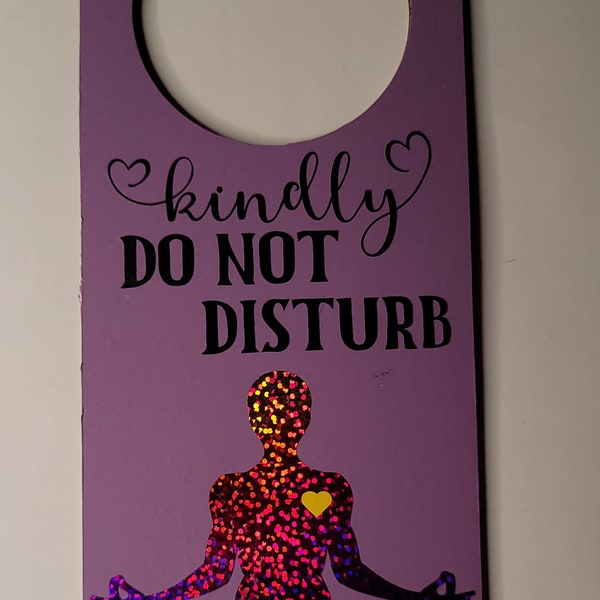 Do Not Disturb Door Hanger - Etsy