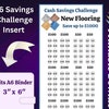 Secret Stash Savings Challenge Printable for Money Saving Sinking Fund ...