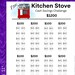 Kitchen Appliance Saving Challenge Printable for New Stove for Cooking ...