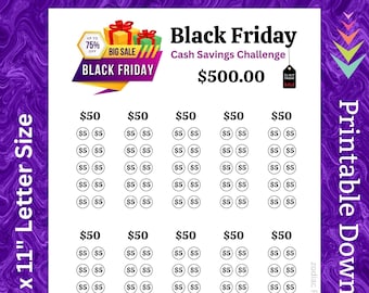 Black Friday Money Saving Challenge - Etsy