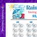 Rainy Day Savings Challenge Printable Household Money Saving Sinking ...
