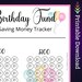 A6 Savings Challenge Printable Insert for Happy Birthday Money Saving ...