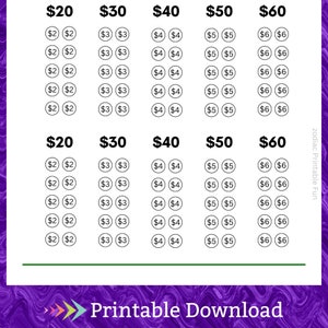 Easter Saving Challenge Printable for Easter Basket Easter Egg Hunt for ...