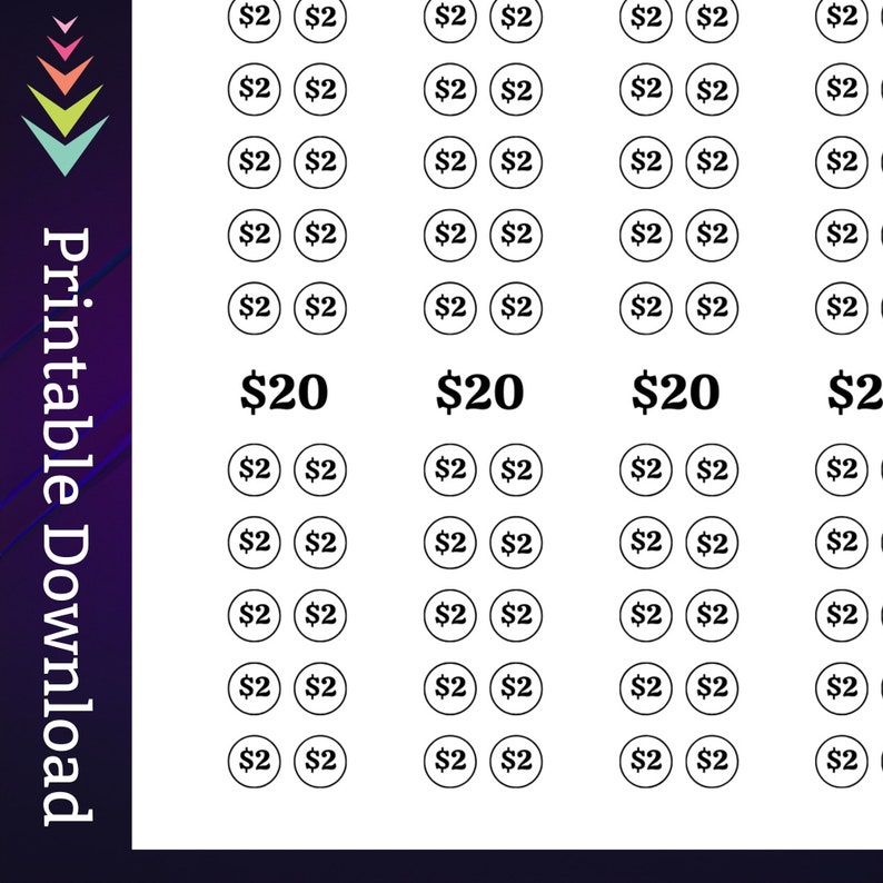Nurse Uniform Savings Challenge Printable for Medical Scrubs Money ...