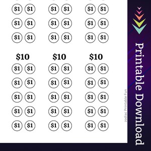 Martial Arts Savings Challenge Printable for Kids Karate Cash Stuffing ...