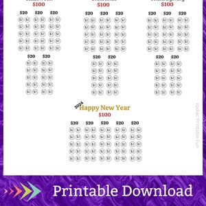 Holiday Savings Challenge Printable for Fall and Winter for Halloween ...