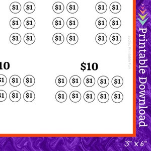 A6 Book Savings Challenge Printable Reading Planner Money Saving Fund ...