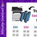 Printer Toner Cartridge Savings Challenge Printable for - Etsy