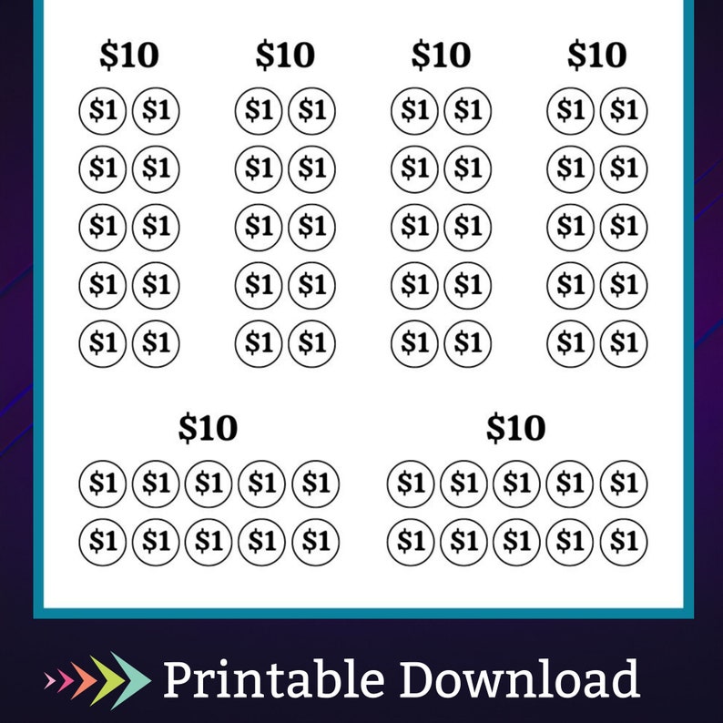 A6 Kids Activities Savings Challenge Printable for Family Fun Day Out ...
