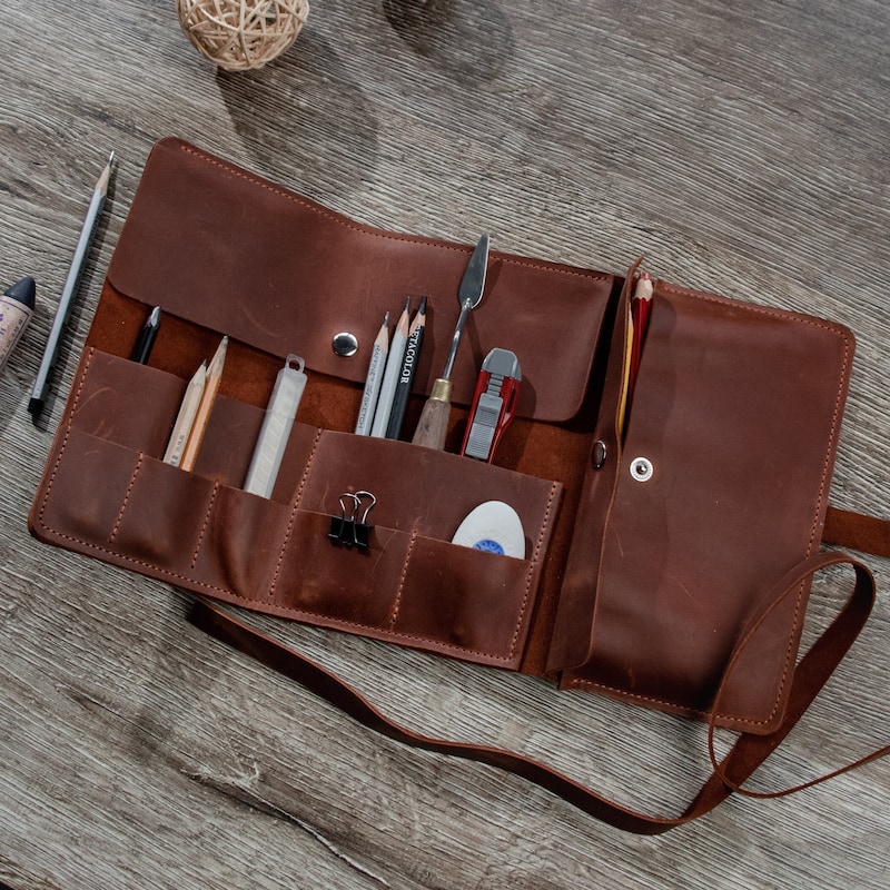 Roll up Pencil Case - Etsy