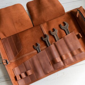 Tools Roll Bag,tool Roll up Pouch,leather Tool Roll,tool Pouch Leather ...