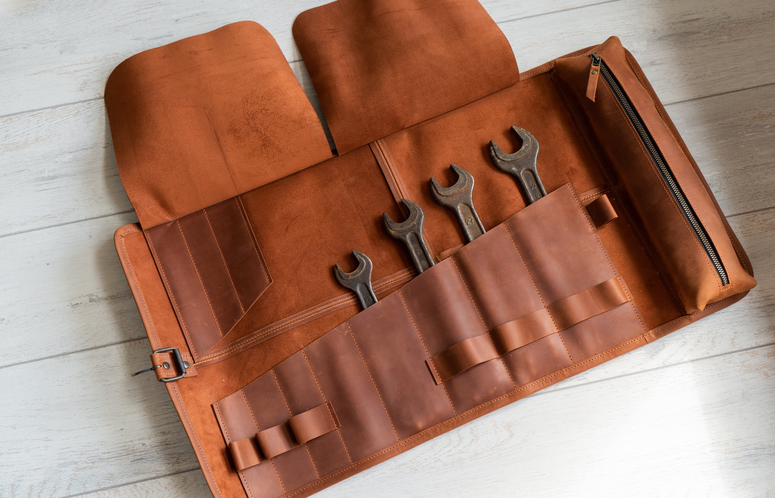 Tools Roll Bag,tool Roll up Pouch,leather Tool Roll,tool Pouch Leather ...