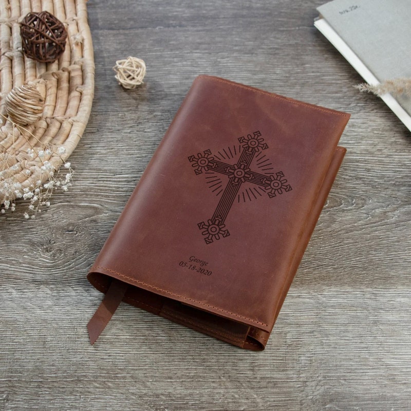 Leather Bound Bible - Etsy