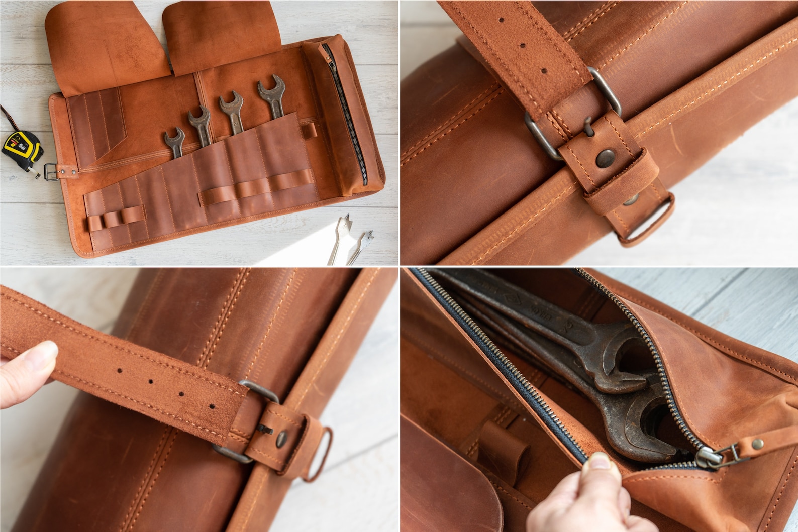 Tools Roll Bagtool Roll up Pouchleather Tool Rolltool Pouch - Etsy