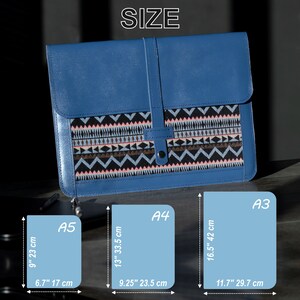 Leather Paper Folder,leather Document Holder,leather File Folder ...