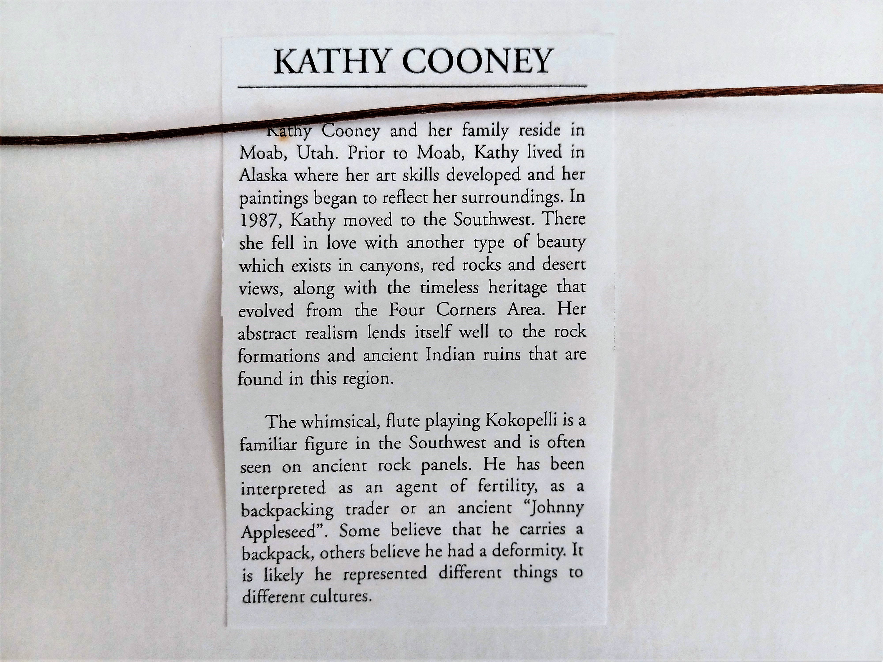 Kathy Cooney Dual Watercolor Prints Signed & Framed Delicate Arch ...