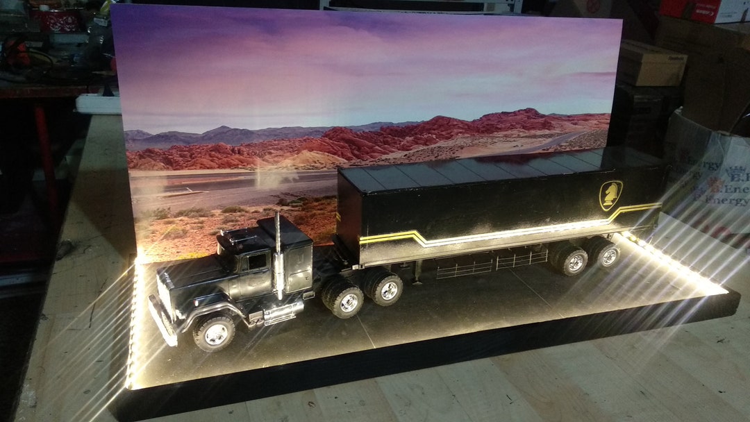 Kitt Knight Rider Trailer Truck Supercar Tv Series - Etsy UK