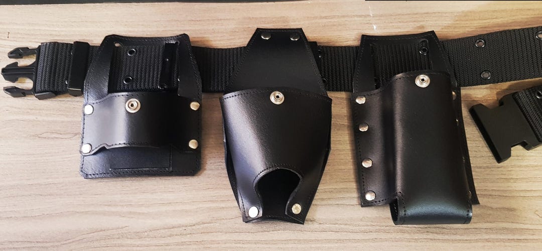 Ghostbusters Black Military Belt Gizmo Radio Pke Holster Gb2 Style - Etsy