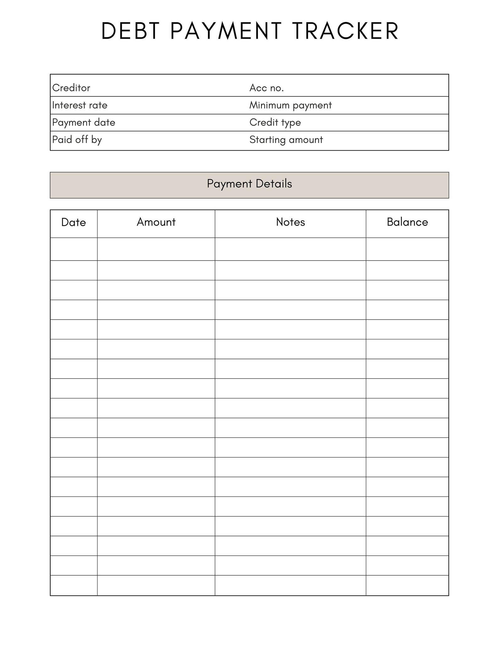 Personal Finance Planner Printable Bundle | Goal Tracker, Savings ...