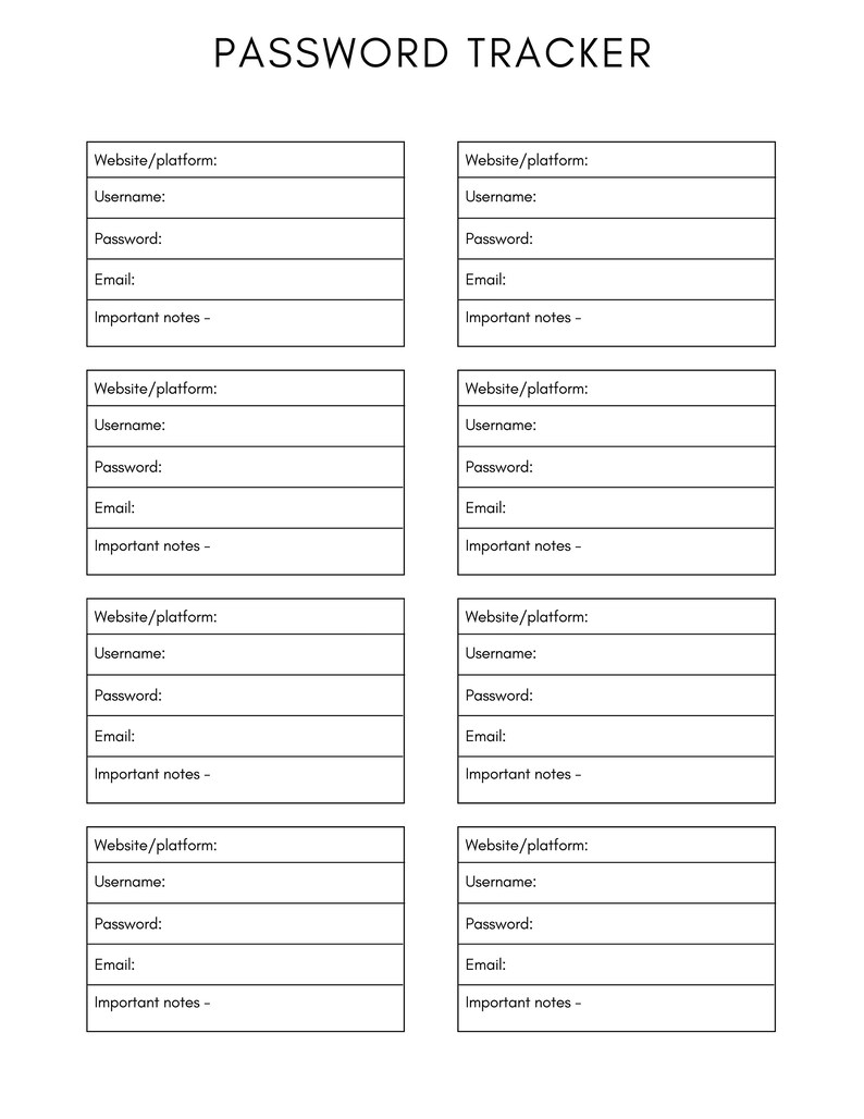 Personal Finance Planner Printable Bundle | Goal Tracker, Savings ...