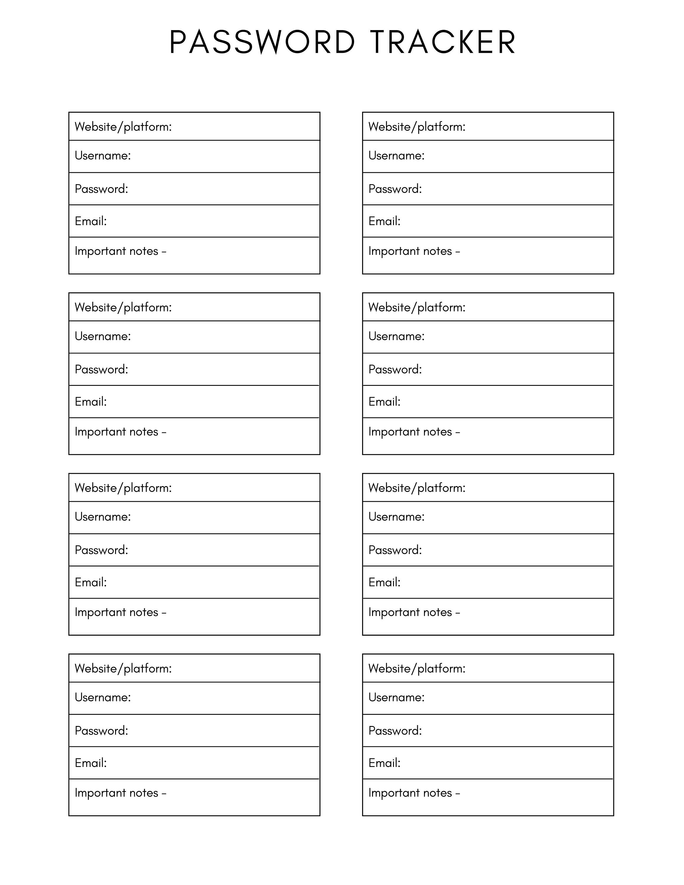 Personal Finance Planner Printable Bundle | Goal Tracker, Savings ...