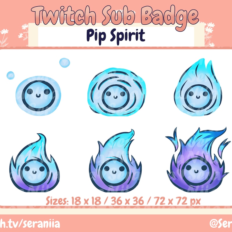 Spirit Twitch Badges - Etsy