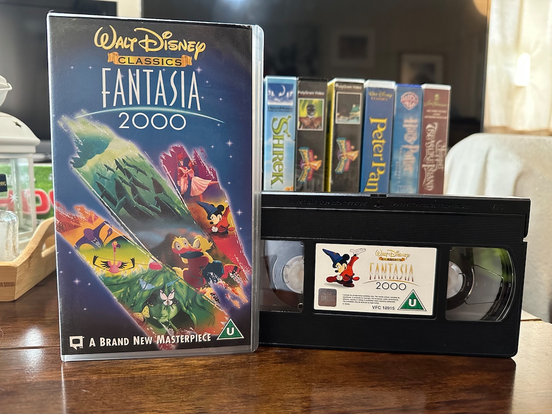 Disney Fantasia 2000 VHS Tape - Etsy