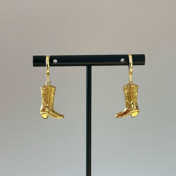 Boot Earrings - Etsy
