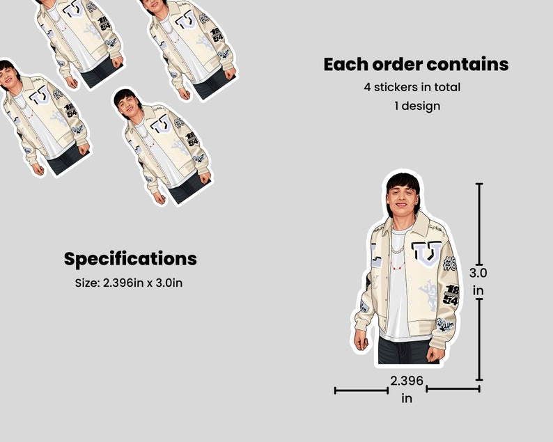 Peso Pluma Stickers Corridos Stickers Corridos Tumbados - Etsy