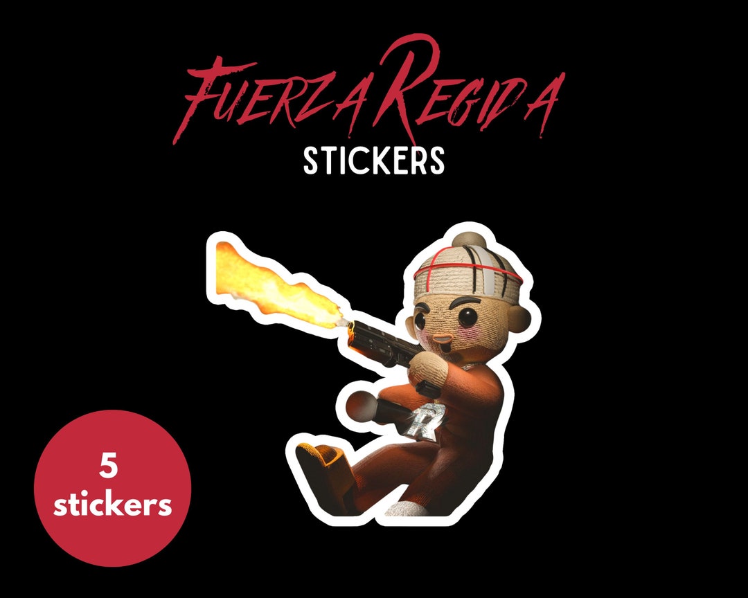 Fuerza Regida Stickers, TQM, Fuerza Regida Fans, Sabor Fresa, Harley ...