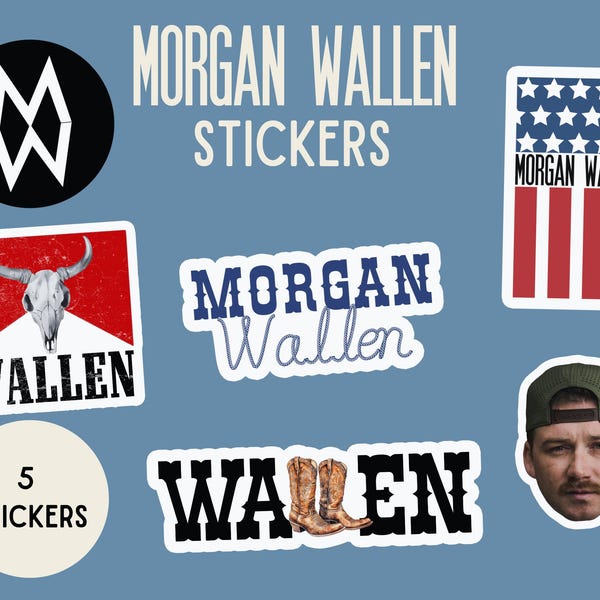 Morgan Wallen Stickers - Etsy